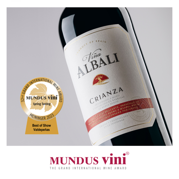 Viña Albali Crianza 2019, Mejor Vino DO Valdepeñas - Viña Albali